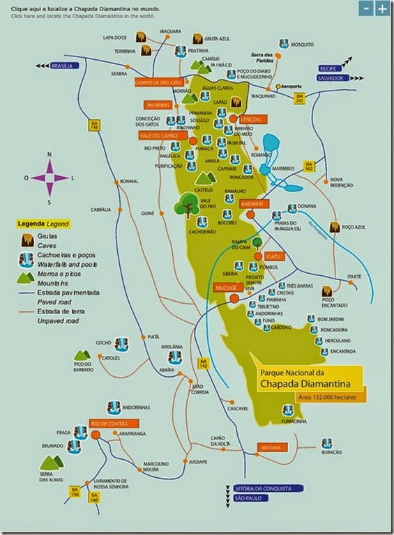 Chapada Diamantina - Roteiro da Viagem ~ Vivendo Supertramp